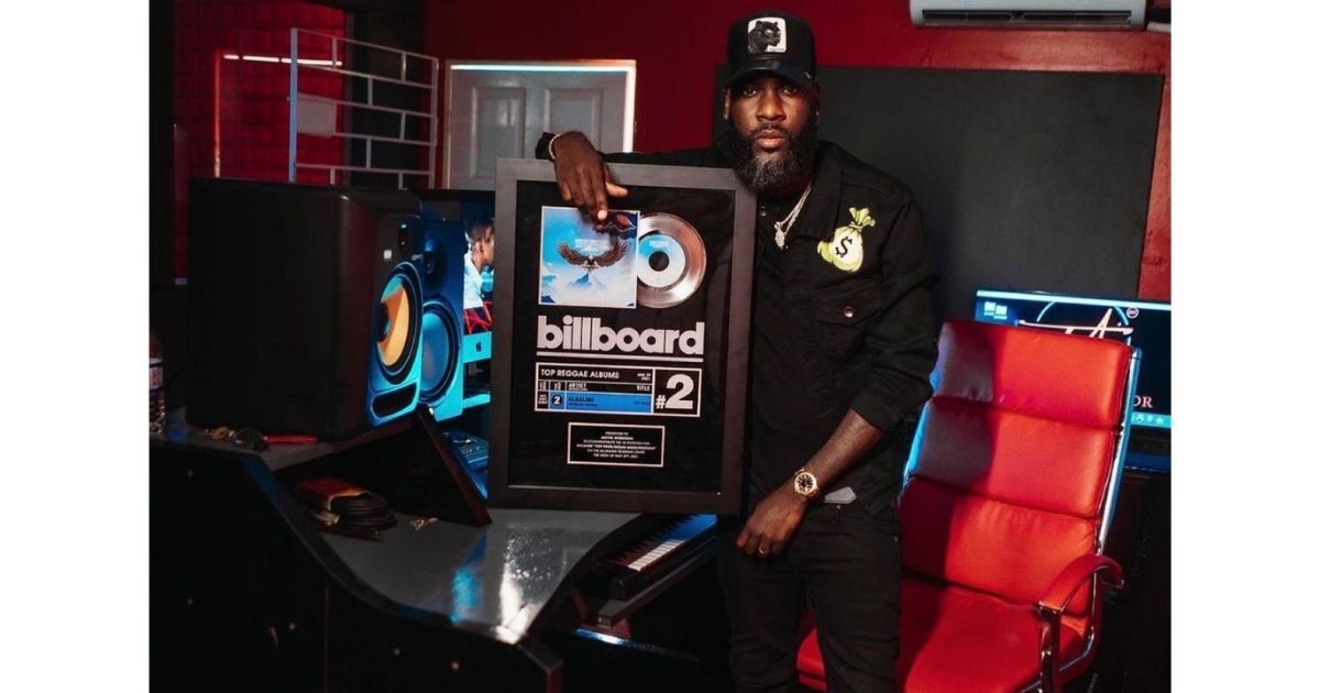 Alkaline’s producer Jahvy receives Billboard plaque