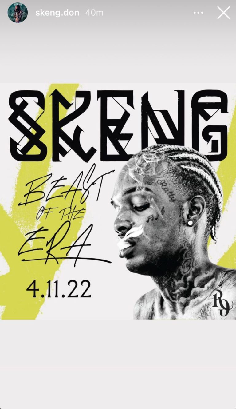 Skeng's 'Beast of the Era' EP set for Friday drop