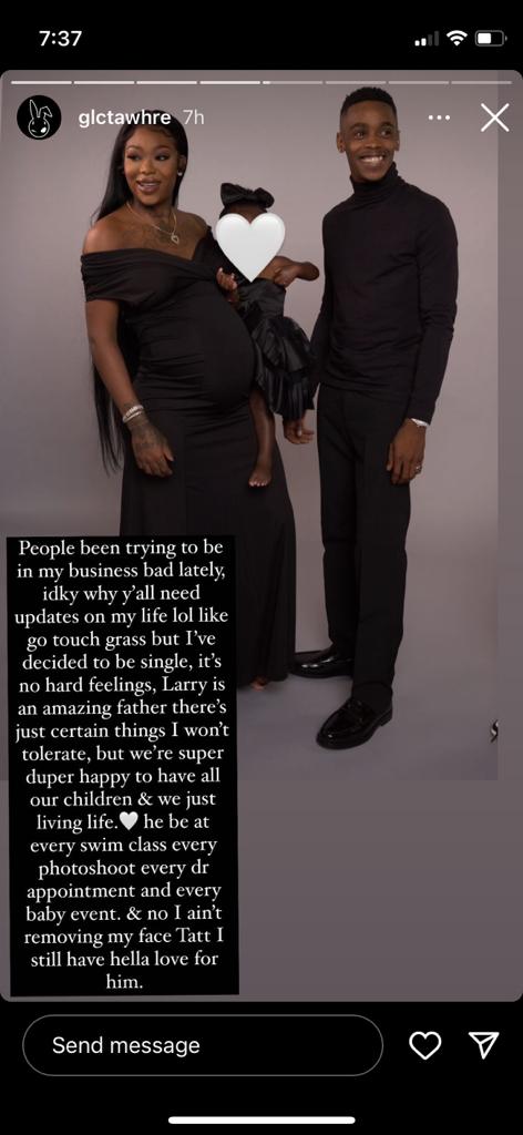 Single again: Summer Walker confirms break up with Larry